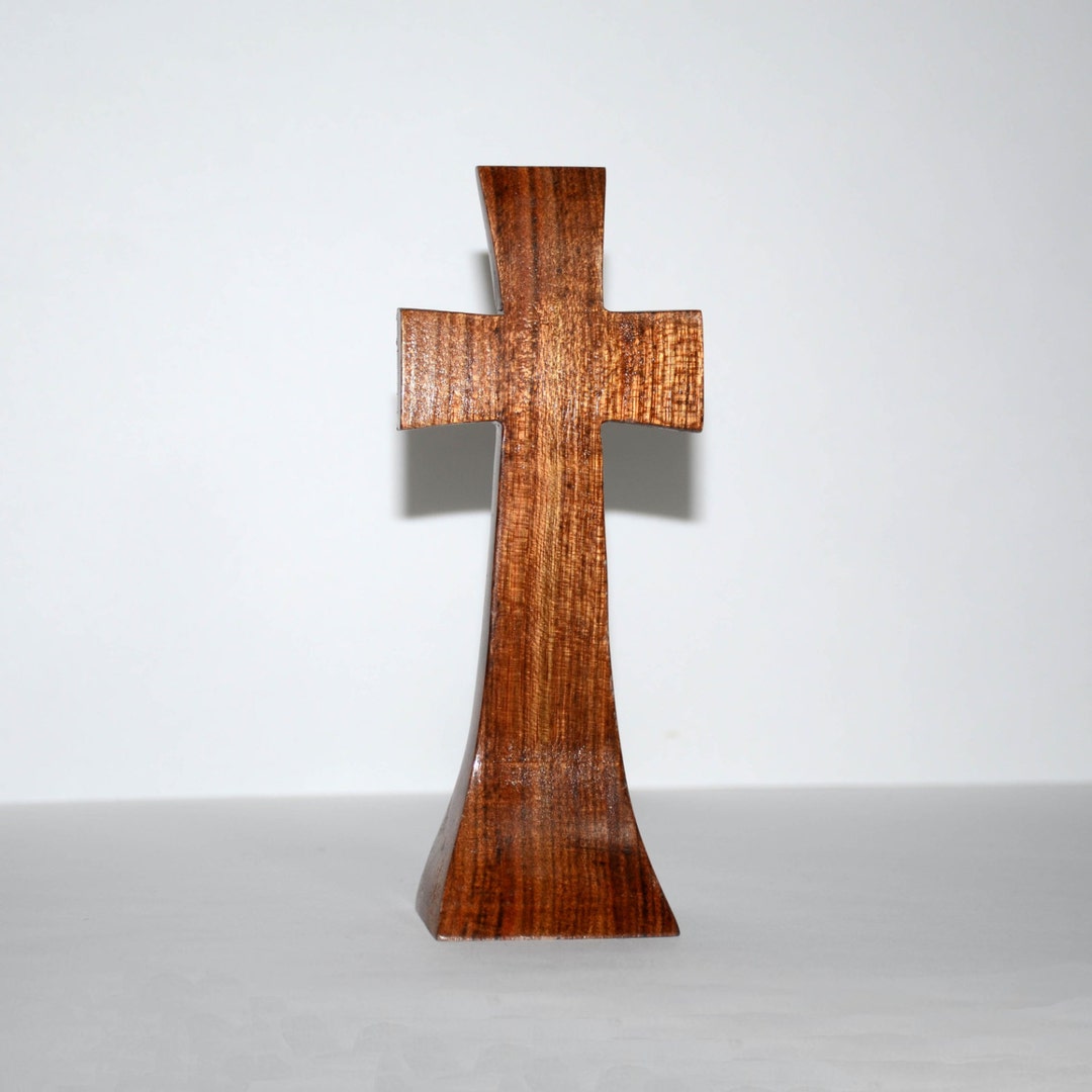 Hand-carved Large Wood Cross - Etsy