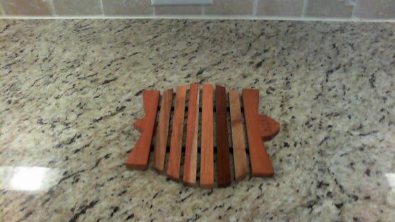 Hand-carved Wood Turtle Trivet Wooden Turtle Trivet - Etsy