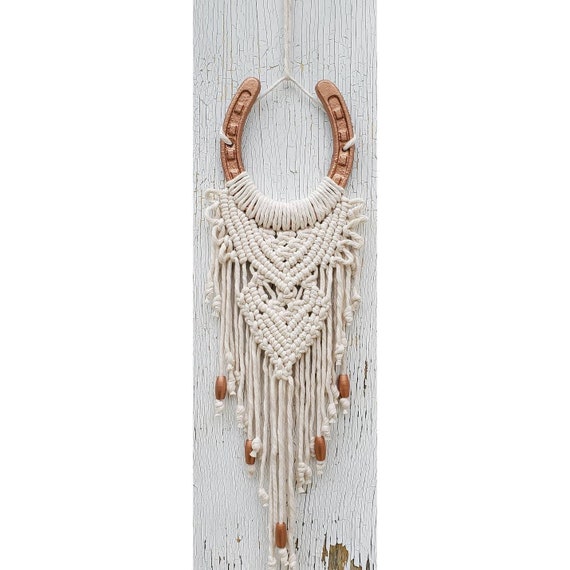 Home & Living Wall Hangings Horseshoe Macrame Wall Hanging etna.com.pe