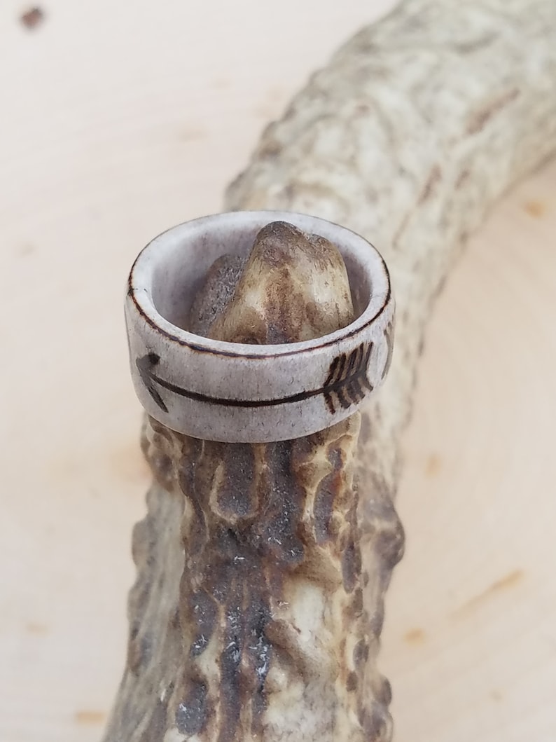 Deer Antler Ring Handmade Rings Antler Jewelry Deer - Etsy