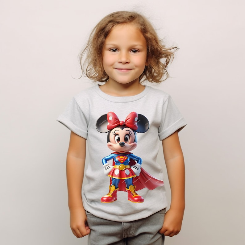 Mickey Friends Superheroes Clipart, Comic PNG, High-res (instant ...