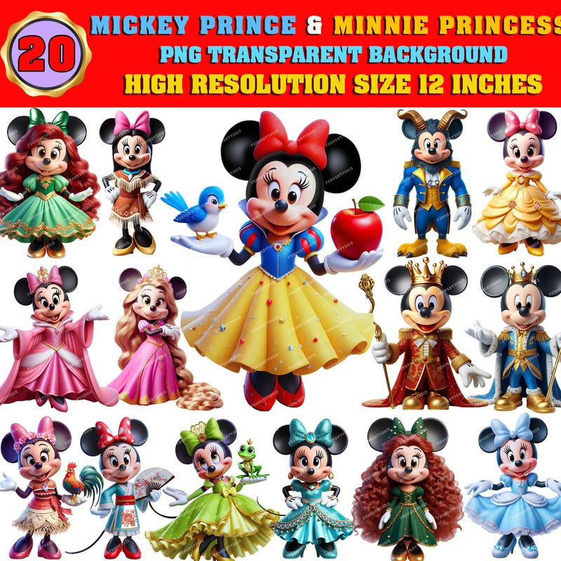 Prince Mickey - Etsy