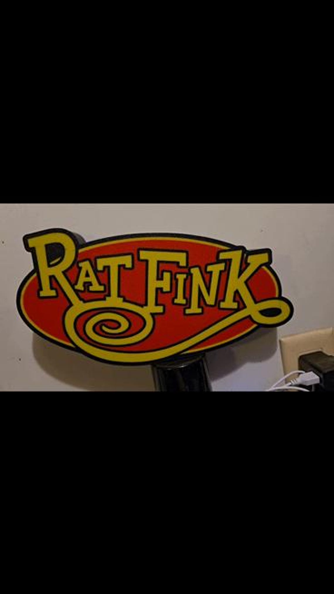 Rat Fink Retro Led Lamp - Etsy