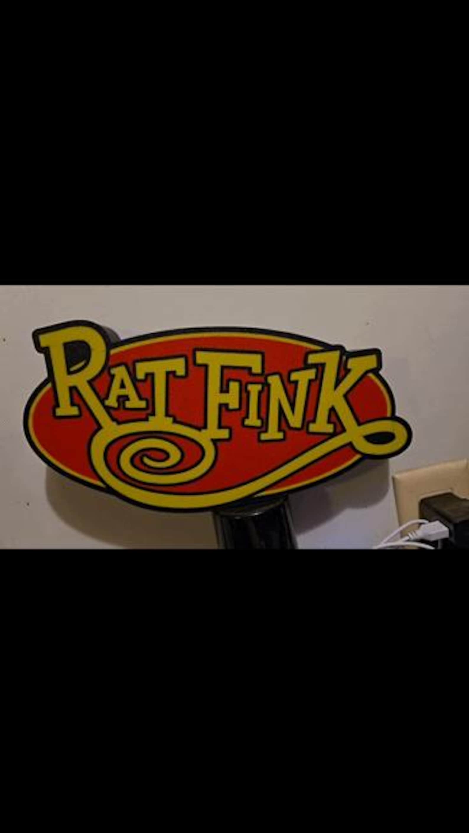 Rat Fink Retro Led Lamp - Etsy