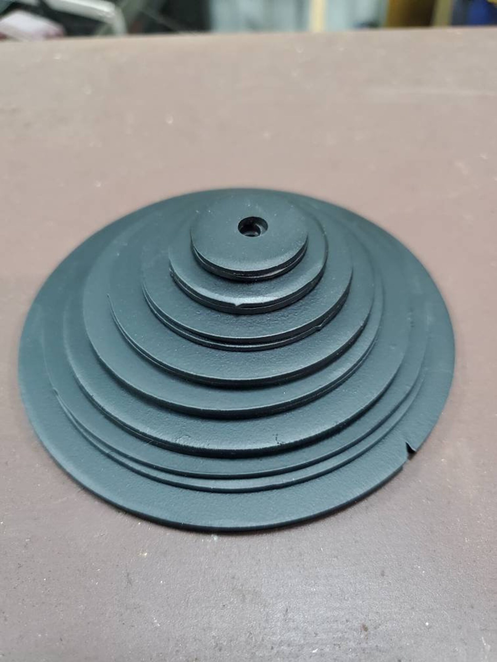 Dimple Die Powder Coated Steel Plates - Etsy