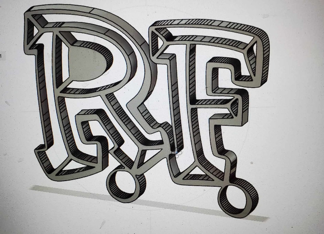 Rat Fink Initials Dxf File Ready to Cut - Etsy