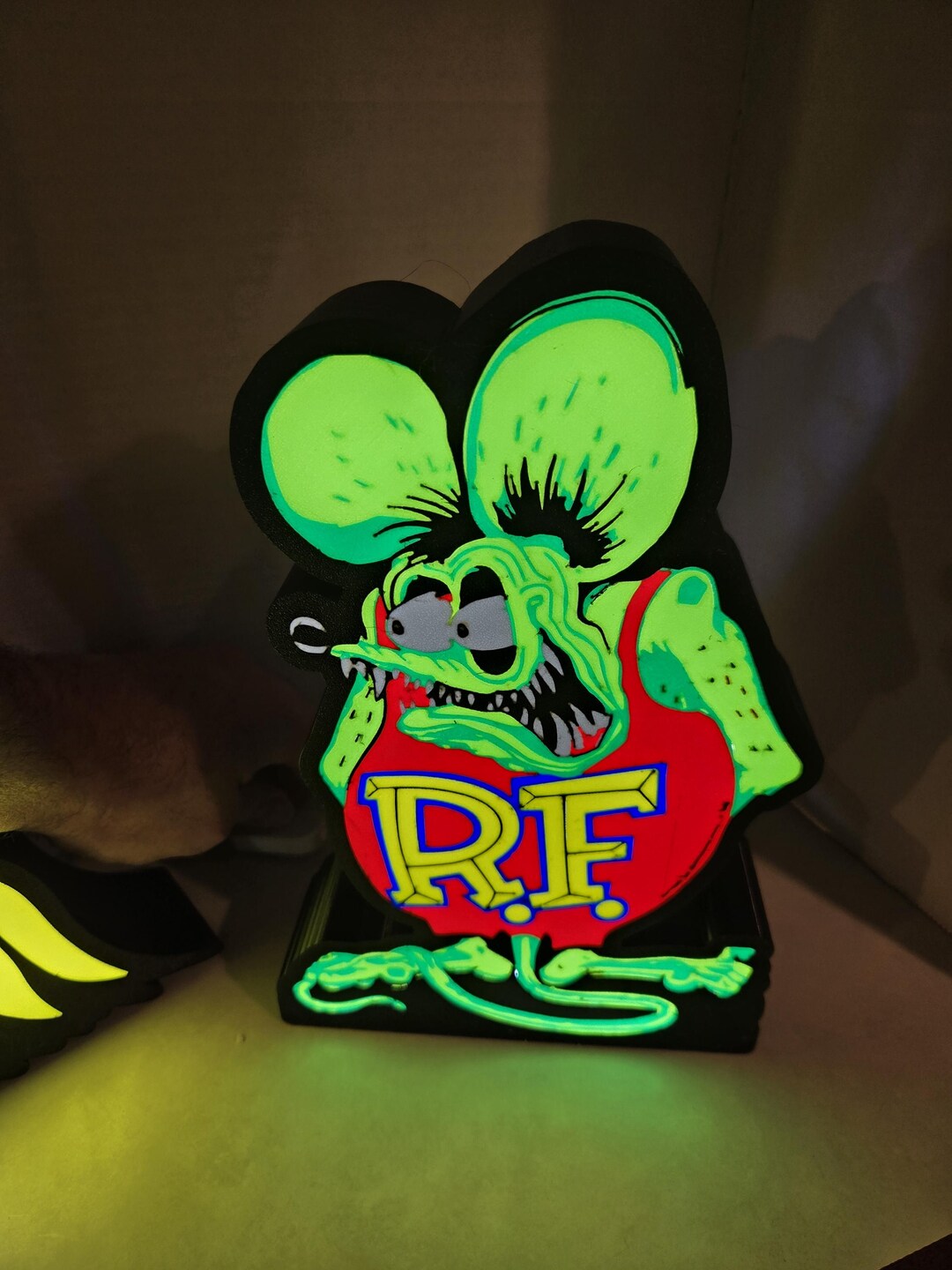 Rat Fink Led Lamp - Etsy