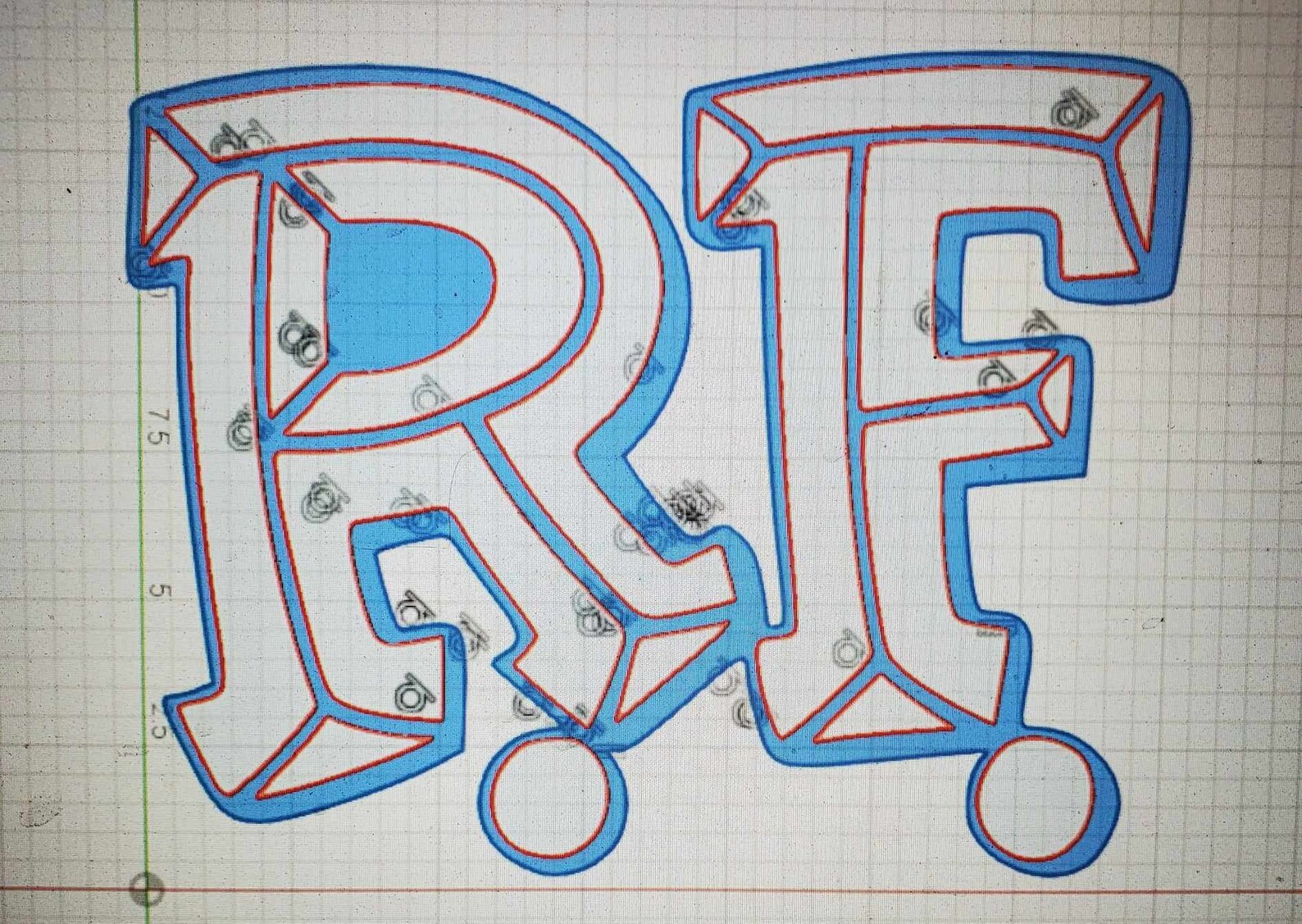 Rat Fink Initials Dxf File Ready to Cut - Etsy