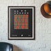Atcq Poster, Music Decor Wall Art, Hip Hop Print, Red & Green Decor ...