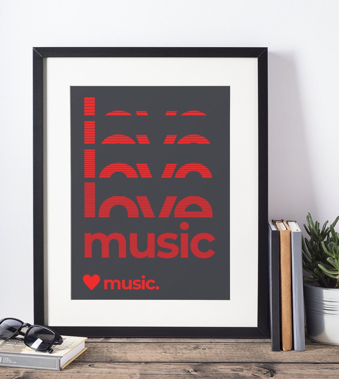 Music Typography Art Print, Music Type Print, Music Typography Artwork ...