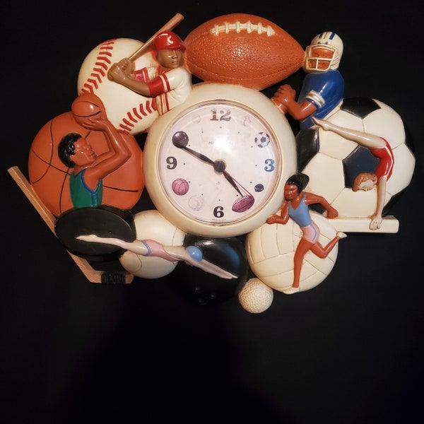 Sports Wall Clock - Etsy