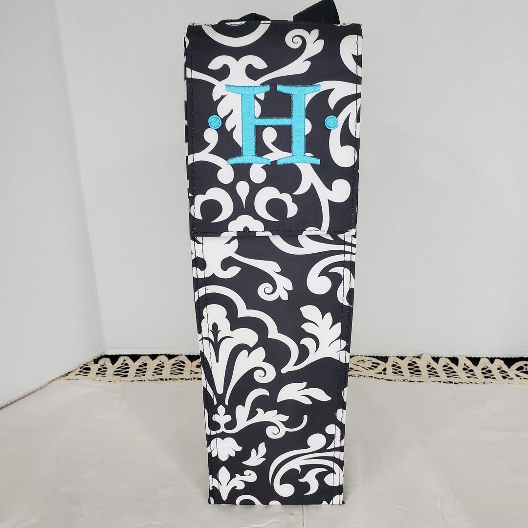 Thirty One Wine Bottle Carrier Monogram H - Etsy