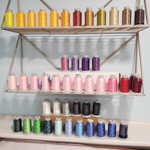 ARC Machine Embroidery Thread Black White Gray Sold Individually NOS - Etsy