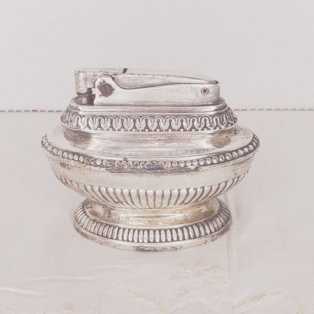 Ronson Lighter Queen Anne Pattern Silver Plated NOT WORKING - Etsy