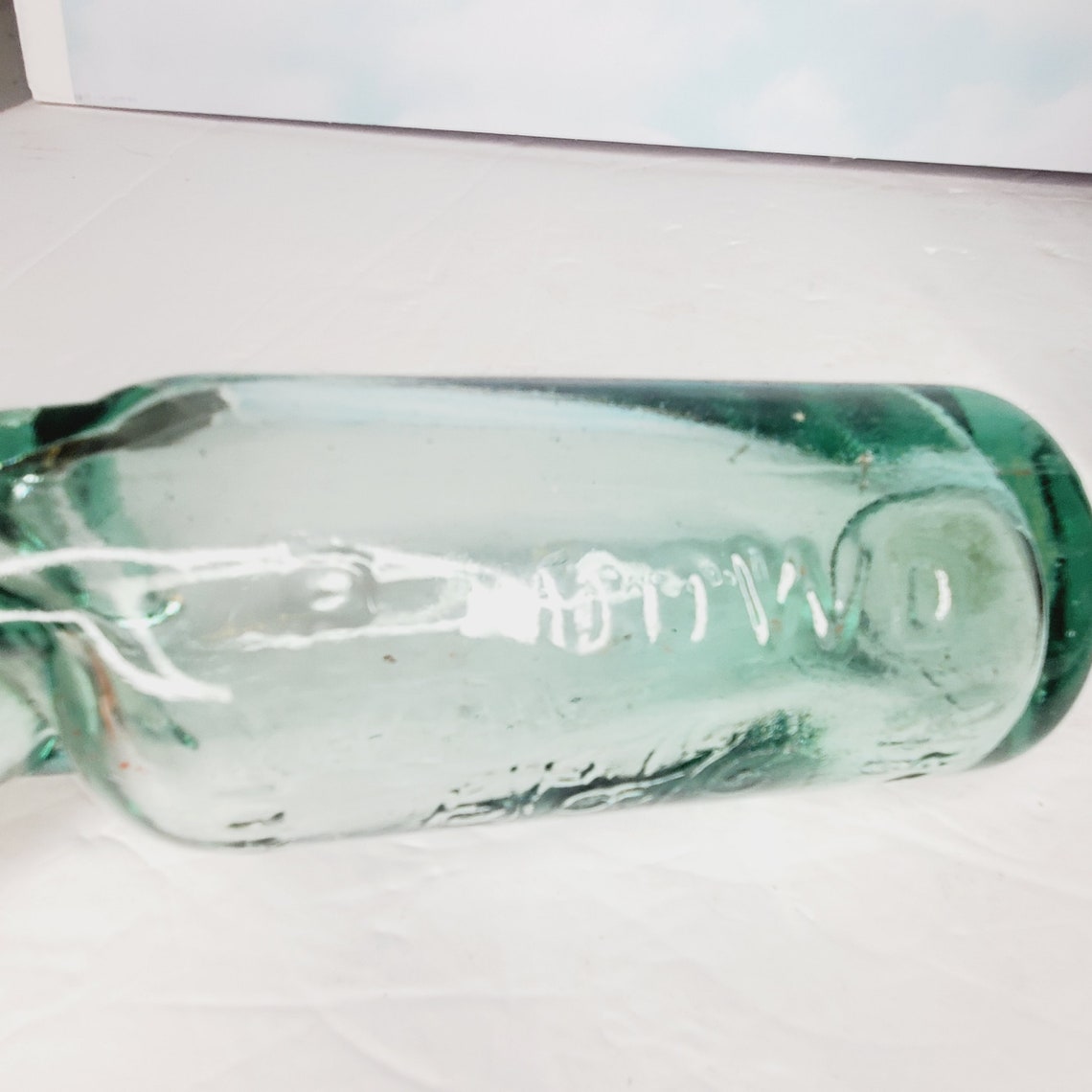 Vtg Codd Neck Bottles With Marbles Set of 2 - Etsy