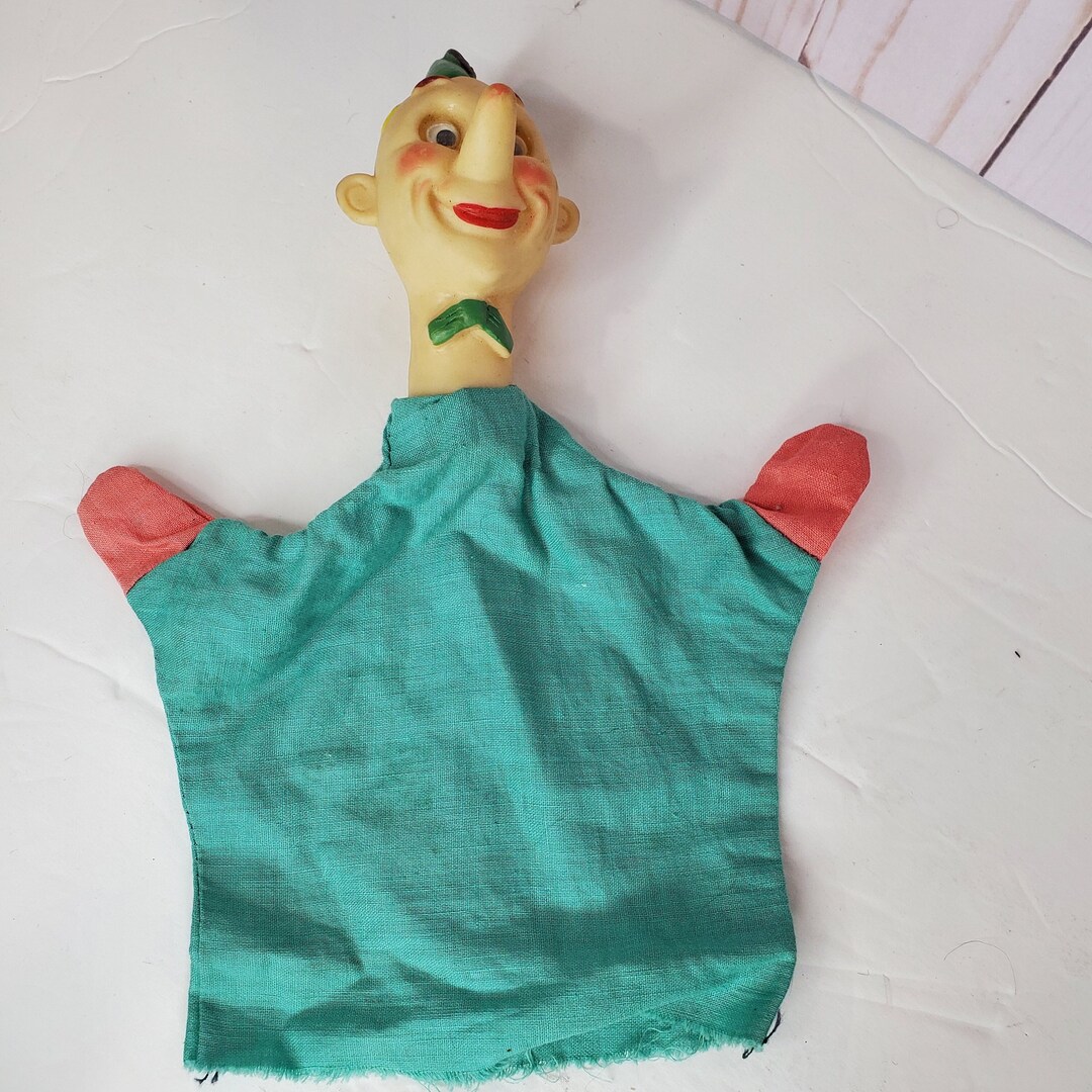 Vtg Hand Puppet Pinocchio - Etsy