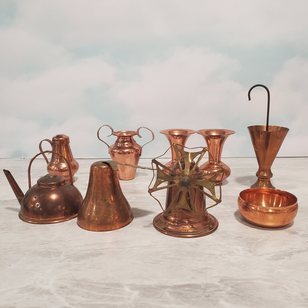 Copper Color Miniatures Sold Individually - Etsy