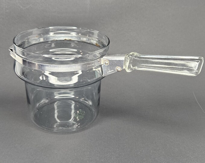 Pyrex Flameware Double Boiler Insert ONLY 6763-U 1.5 Qt Made in USA - Etsy
