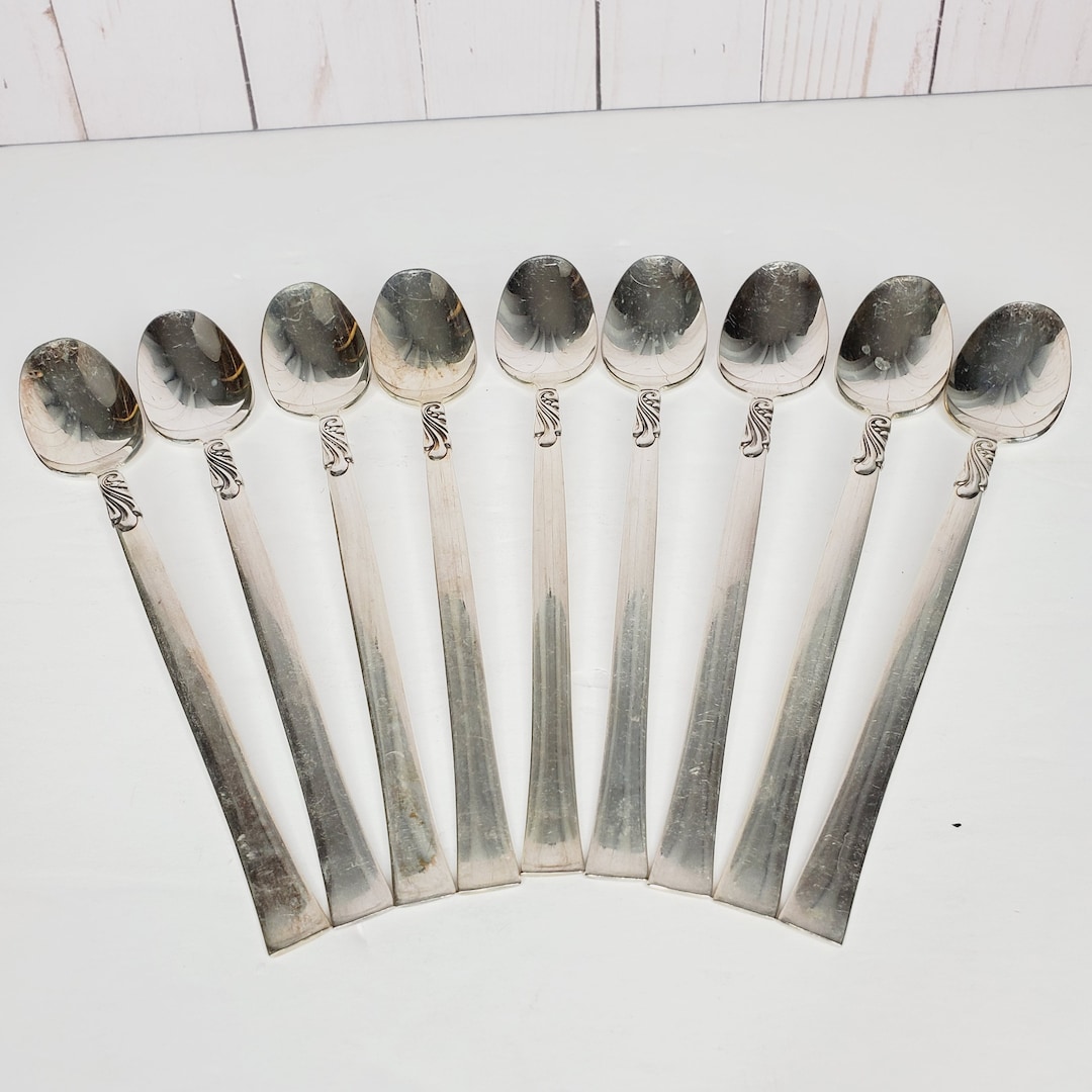 1955 Oneida Nobility Plate Silver Plate 9 Pieces Wind Song Pattern - Etsy