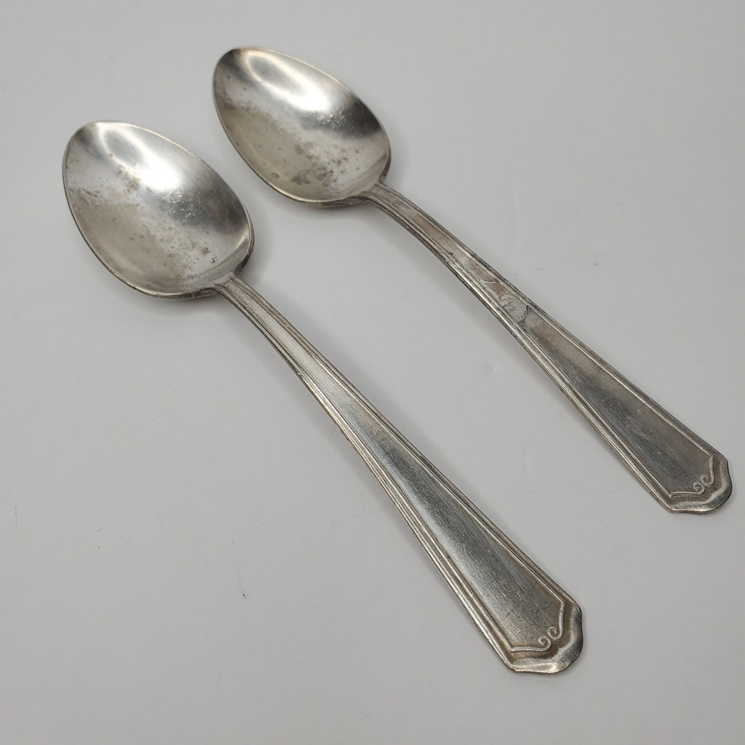 1936 International Silver H & T Mfg. Co Toledo Pattern Lot of 2 - Etsy