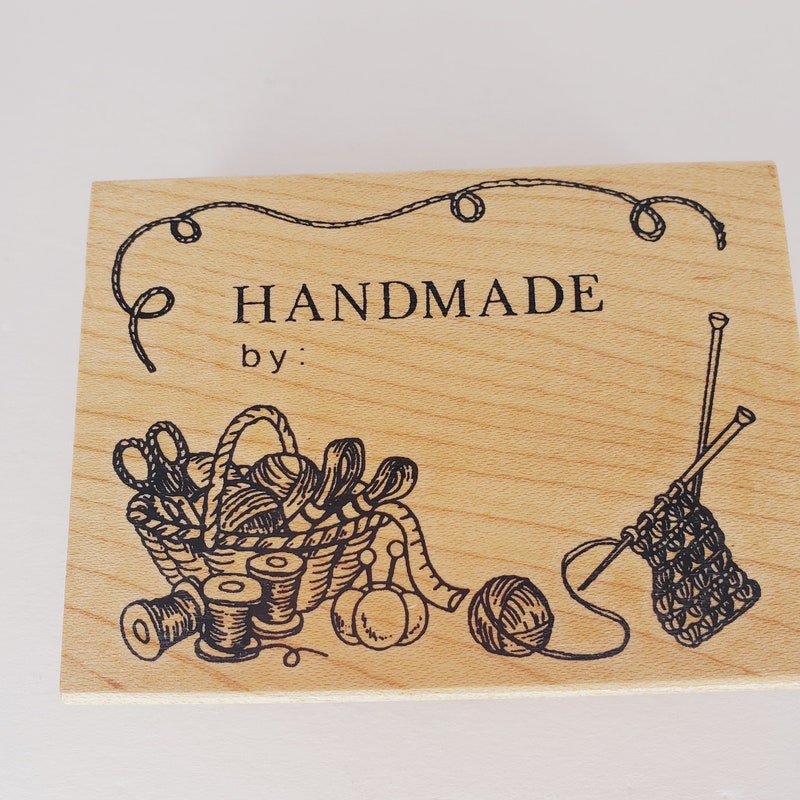 Yarn Rubber Stamp - Etsy