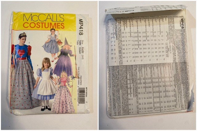 NEW Costume Patterns | Mccalls M6619 and Mccalls MP418 | Simplicity ...