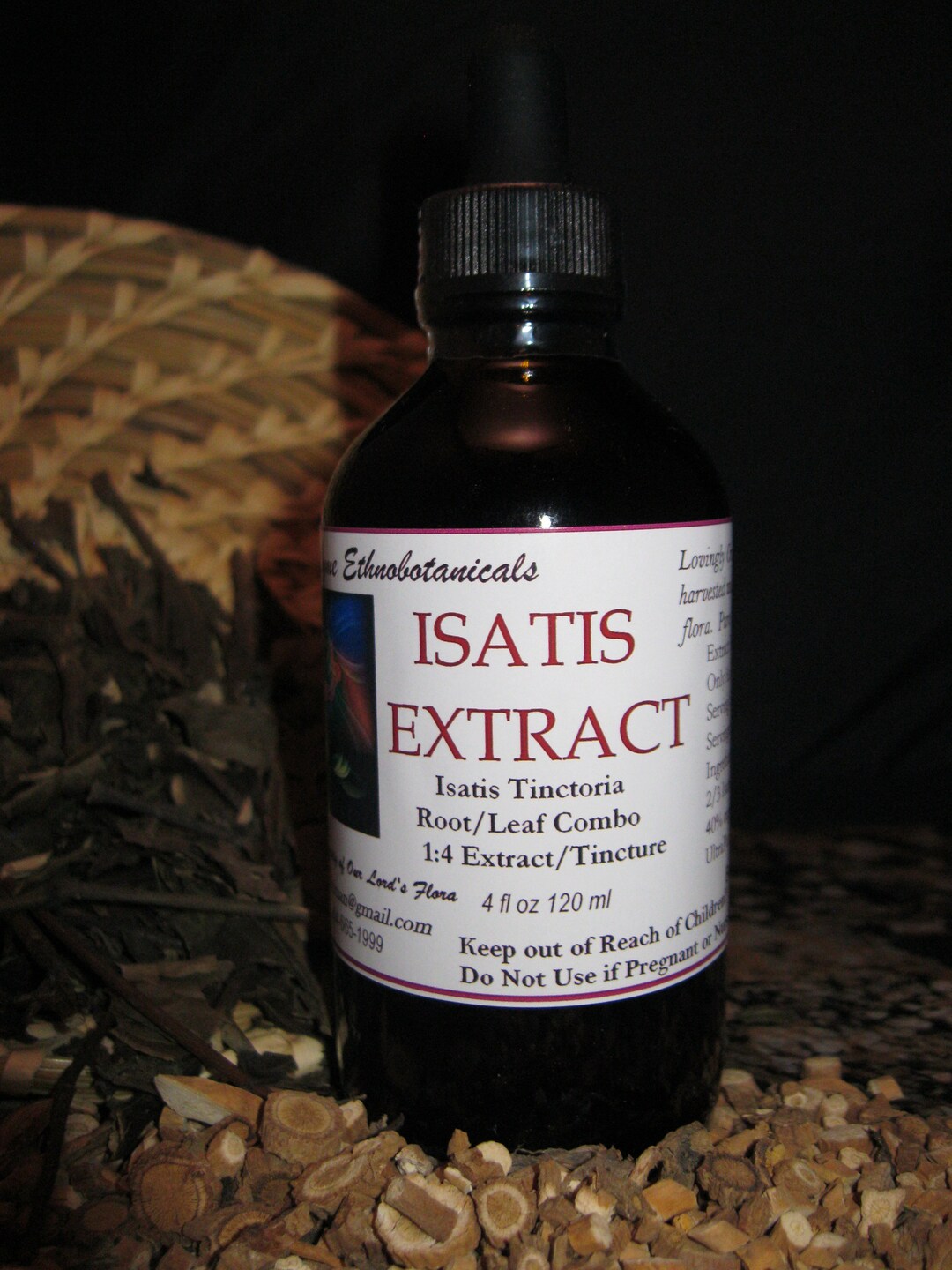 ISATIS EXTRACT 1:4 Premium Extract Leaf & Root Professionally Properly ...