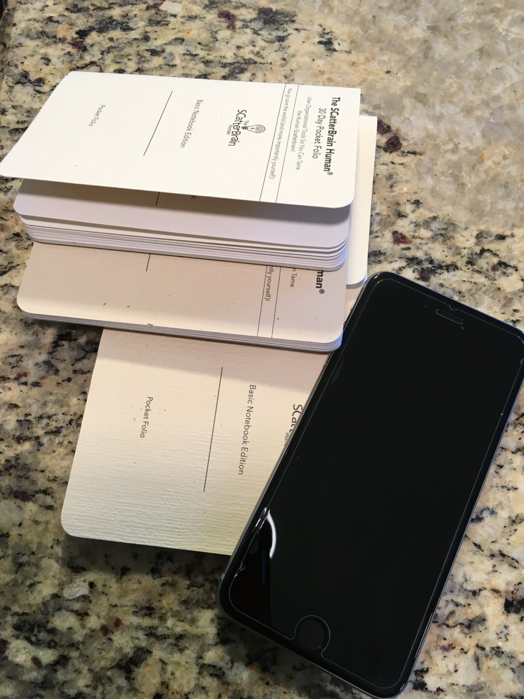 Scatterbrain Human 30 Day Pocket Folio-basicnotebook Edition - Etsy