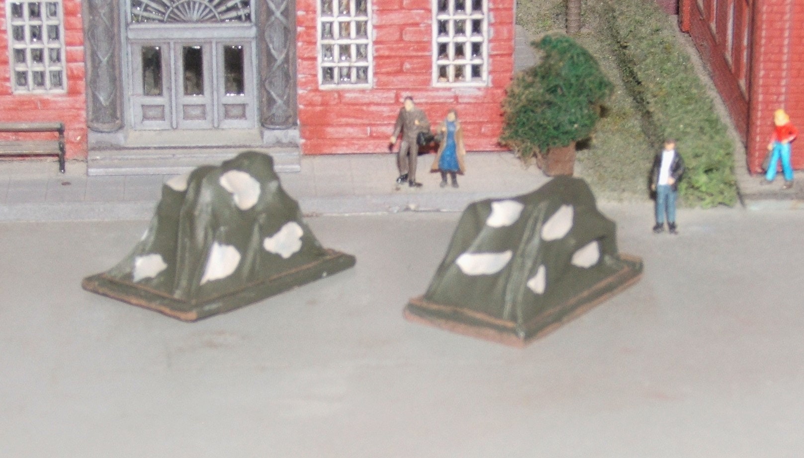 1/160 N Scale Custom Painted Camo Tarped Freight Car Loads - Etsy