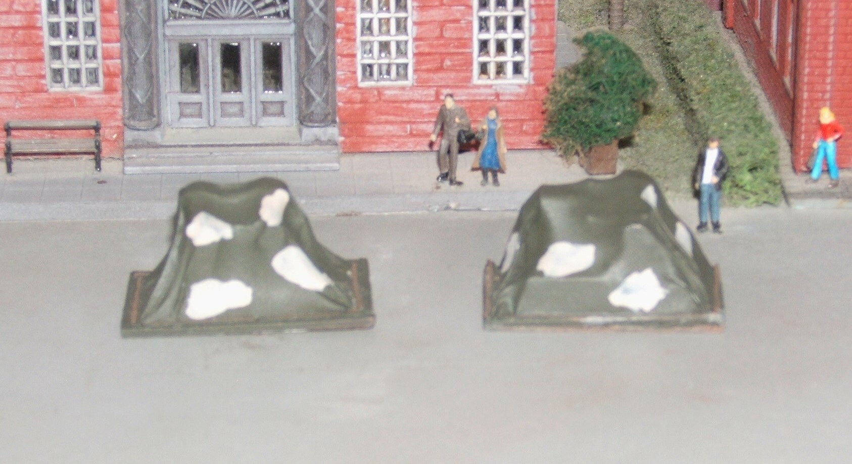 1/160 N Scale Custom Painted Camo Tarped Freight Car Loads - Etsy