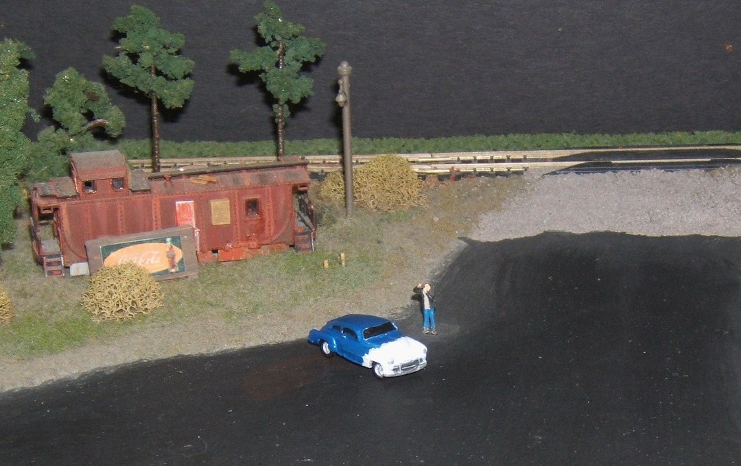 1/160 N Scale Custom Built/painted 1951 Chevy 2 Door - Etsy