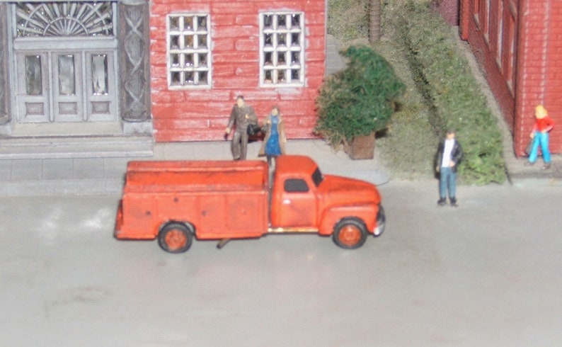 1/160 N Scale Custom Built 1950 Chevy Utility Truck - Etsy