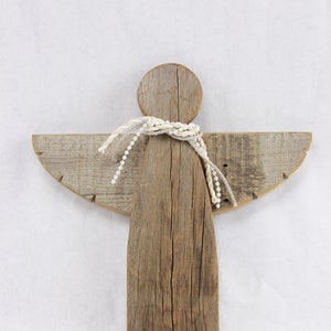 Angel Christmas Tree Topper / Wooden Angel / Rustic Angel / Reclaimed ...