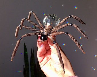 Wire Wrapped Spider | Etsy