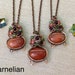 Cauldron Necklace, Crystal Necklace, Halloween Jewelry, Wire Wrapped - Etsy