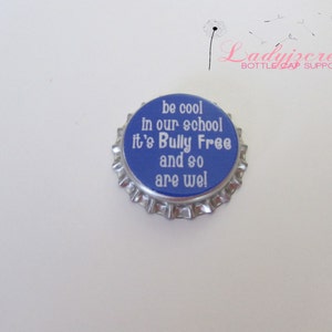 Anti Bullying Bottle Cap Pins - Etsy