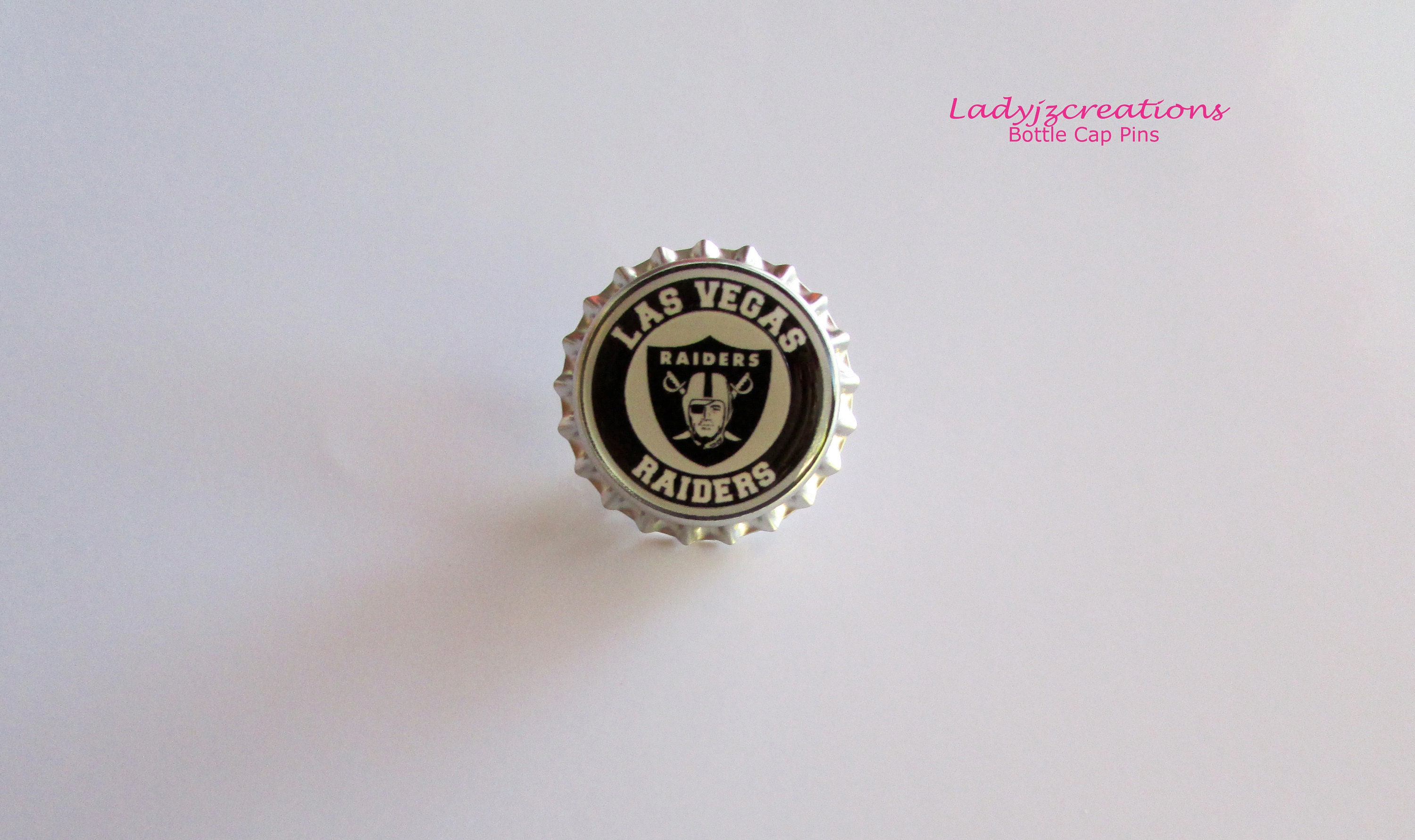 Oakland/Vegas Raiders Bottle Cap Pins | Etsy