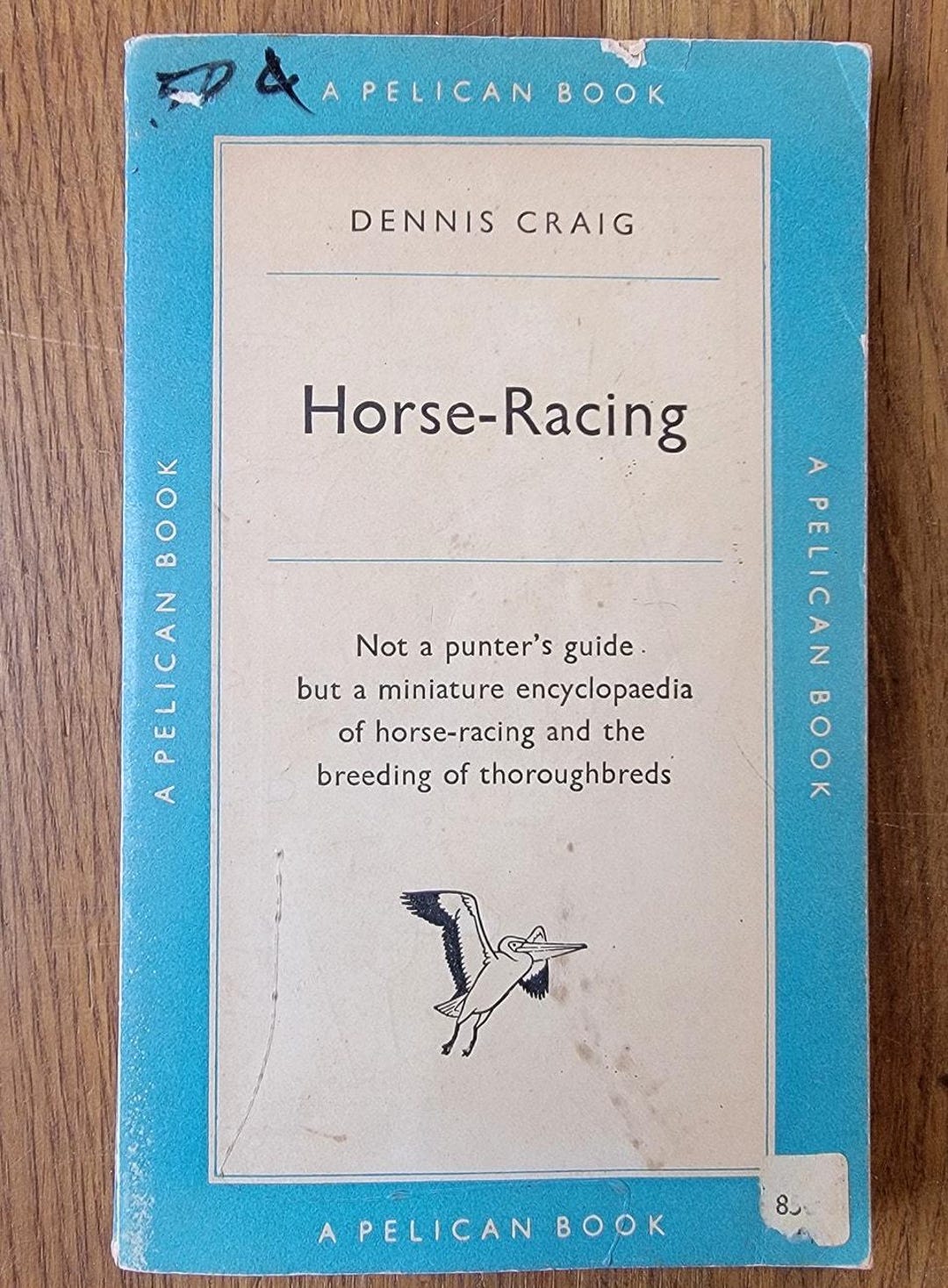 Horse Racing by Dennis Craig 1953 Paperback Pelican Books - Etsy
