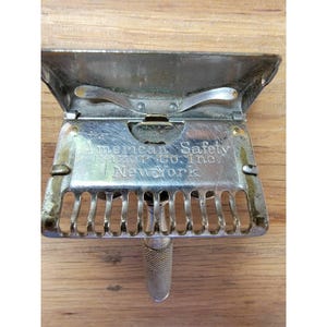 Ever Ready Safety Razor Set With Box Vintage American Safety Co New ...