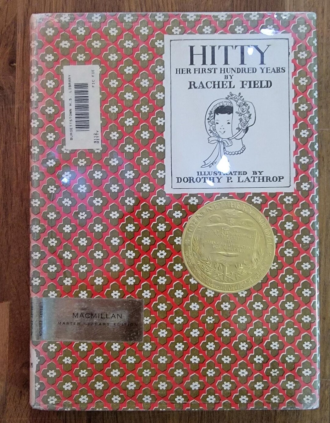 Hitty Her First Hundred Years by Rachel Field 1966 Hardcover Ex Library ...