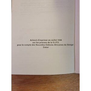 Une Si Longue Lettre Mariama Ba 1998 French Edition - Etsy