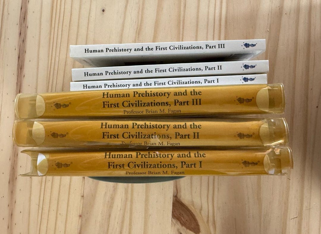 The Great Courses Human Prehistory & the First Civilizations Audio CD ...