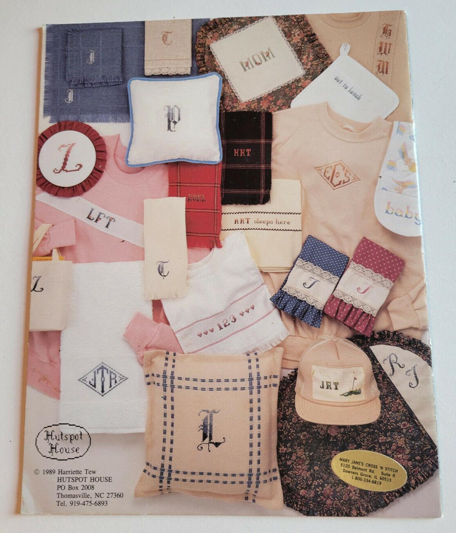 Shaded Alphabets Cross Stitch Pattern Book #11 Harriett Tew 1989 ...