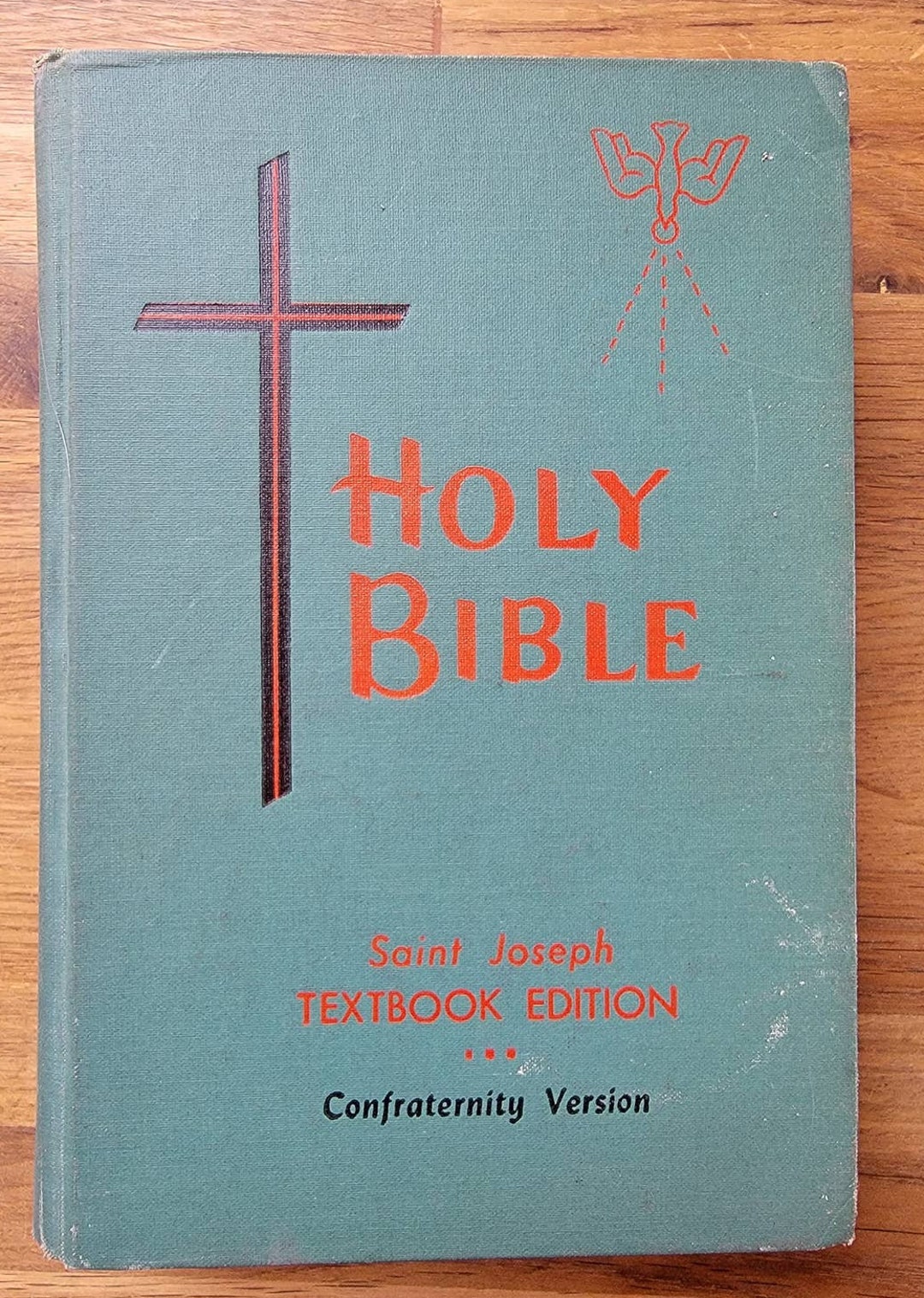 Holy Bible Saint Joseph Textbook Edition 1963 Hardcover - Etsy