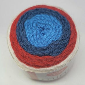 Red Heart Mini Yarn in Americana, Acrylic Worsted Yarn - Etsy