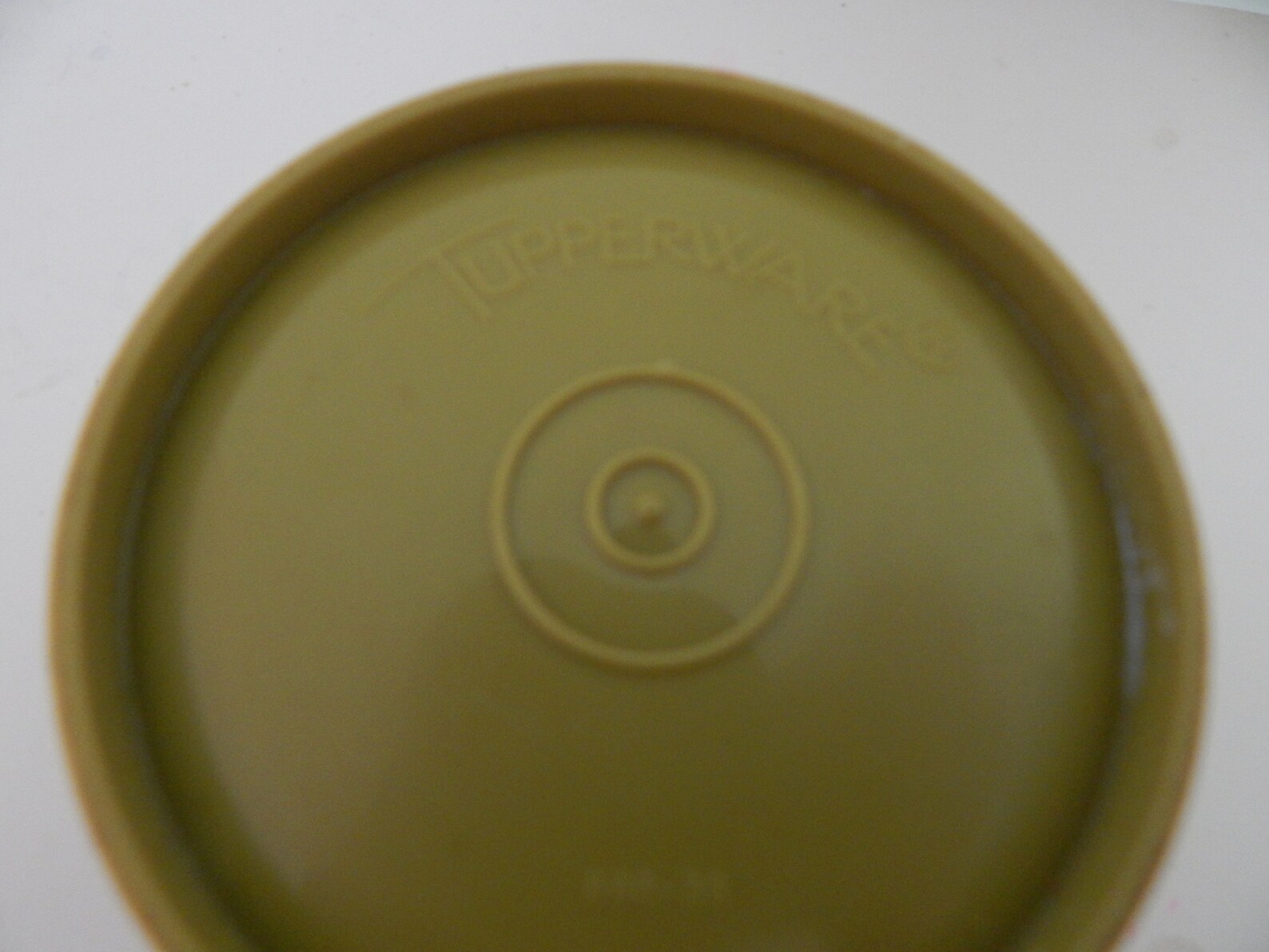 Vintage/ 1970's/ Olive Green/ Tupperware Container - Etsy Australia