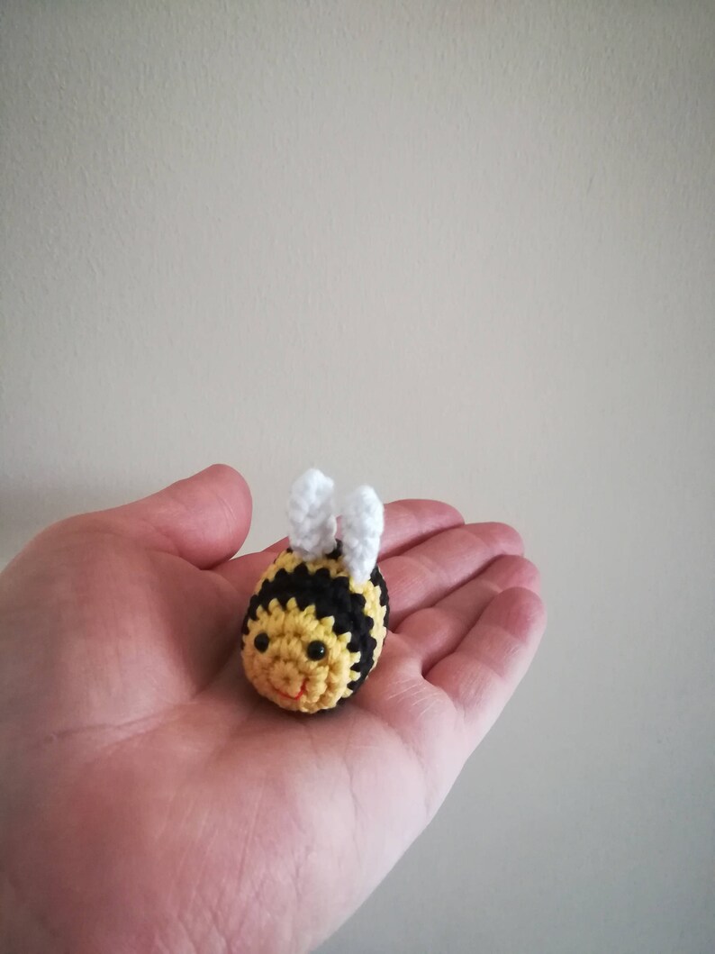 Amigurumi Bee Crochet Bees Small Bee Crocheted Bumble Bee | Etsy