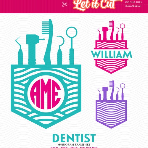 Monogram Bow File for Cutting Machines SVG and Silhouette | Etsy