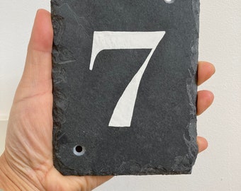 Hand Painted Slate House Signs Slate House Sign Slate - Etsy