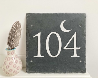 Hand Painted Slate House Signs Slate House Sign Slate - Etsy UK